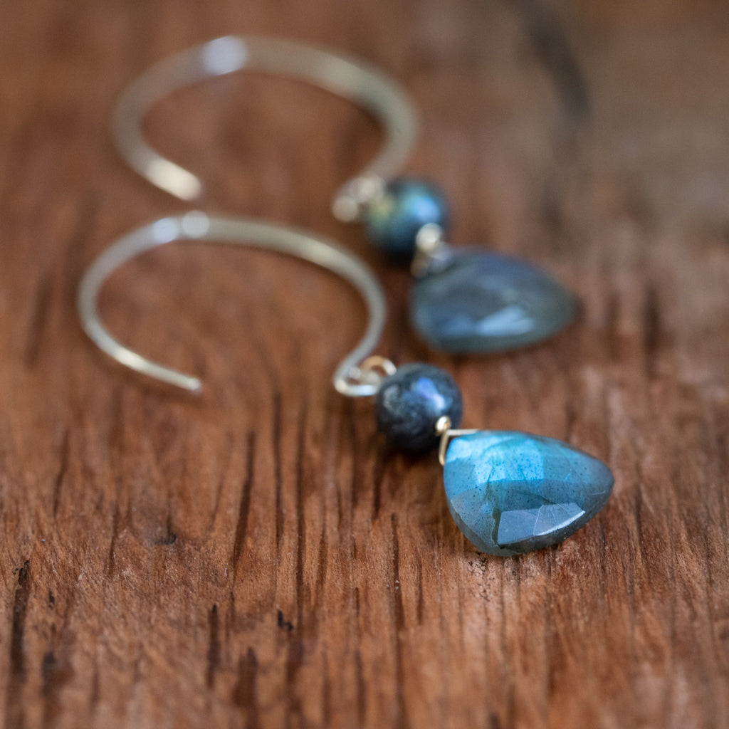 Labradorite earring store